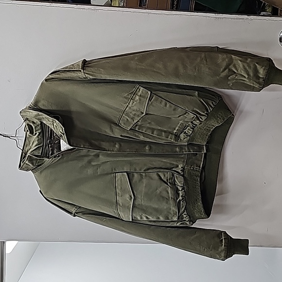 Jackets & Coats | Vintage Military Fighter Bomber M9 Pilots Jacket New ...